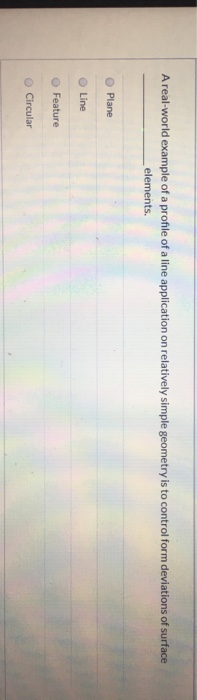 Solved A real-world example of a profile of a line | Chegg.com