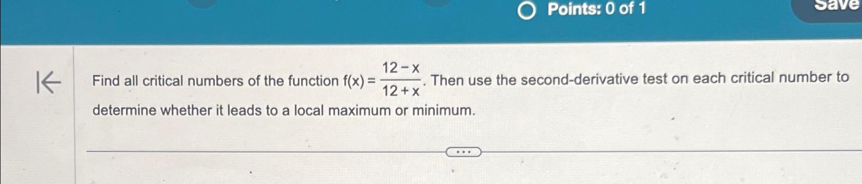 Solved Find all critical numbers of the function | Chegg.com
