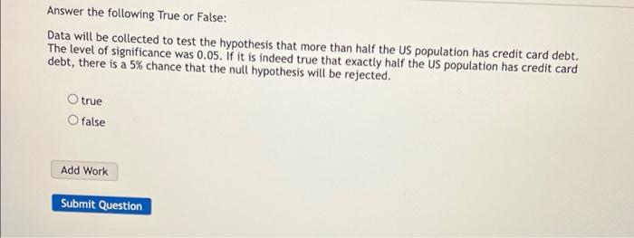 Solved Answer the following True or False: Data will be | Chegg.com