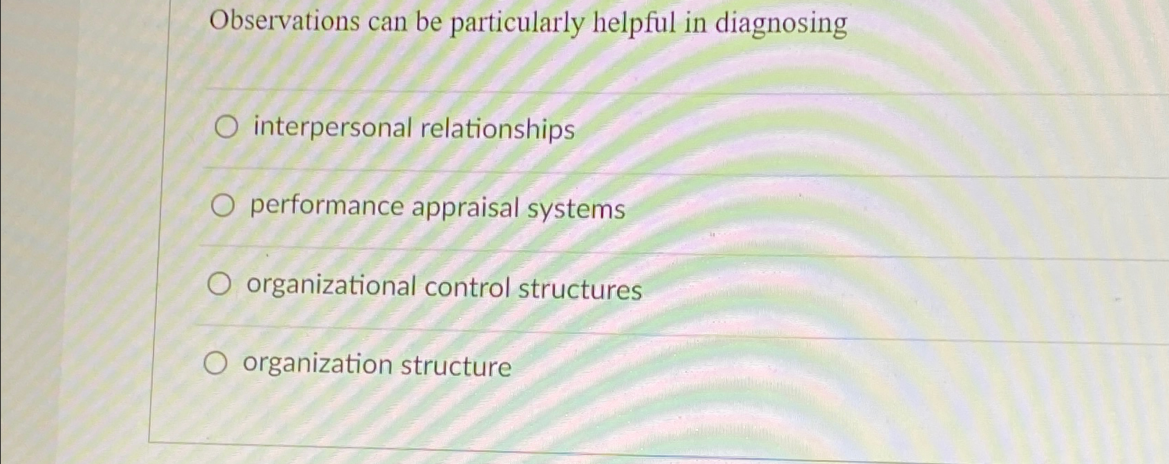 Solved Observations can be particularly helpful in | Chegg.com