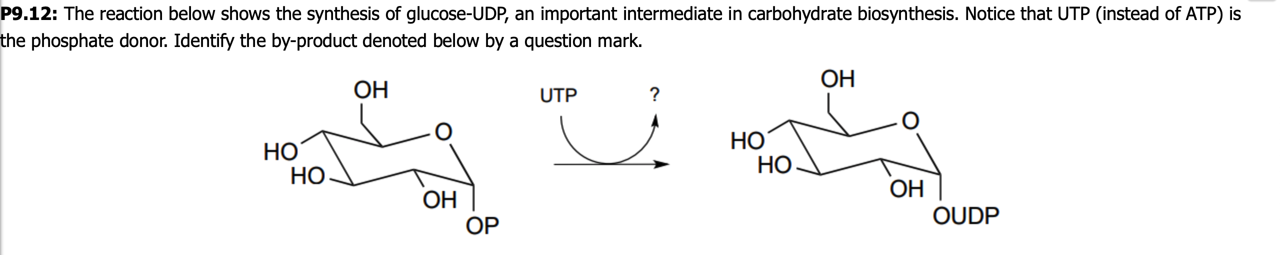 Solved P9.12: The reaction below shows the synthesis of | Chegg.com