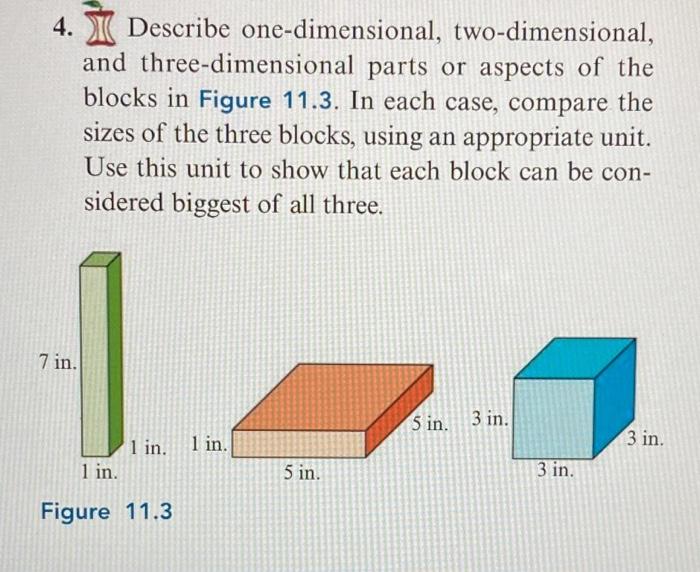 Solved 4. \J( Describe one-dimensional, two-dimensional, and | Chegg.com Solved 4. \J( Describe one-dimensional, two-dimensional, and | Chegg.com