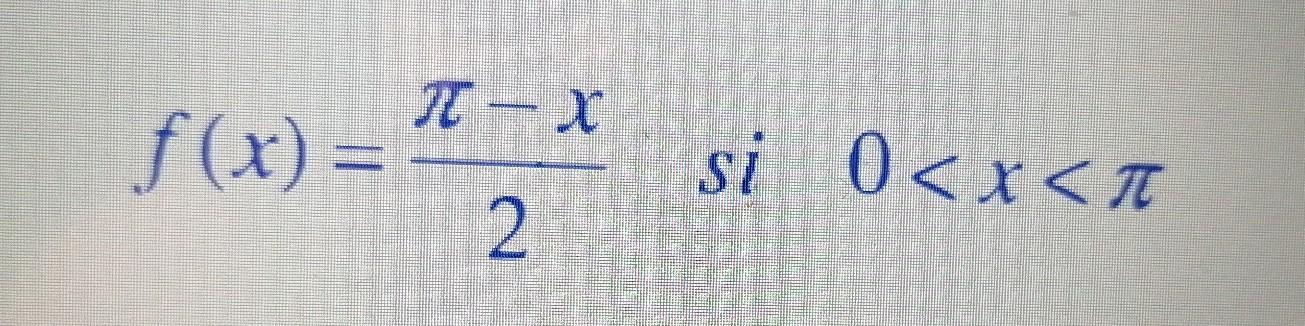 Solved if f is an impair function with a 2π period such | Chegg.com