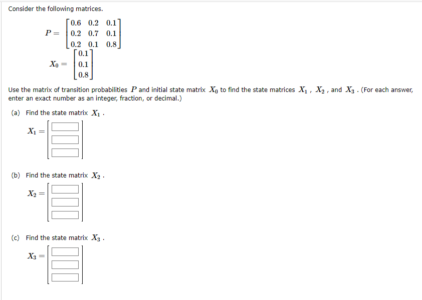 Consider the following | Chegg.com