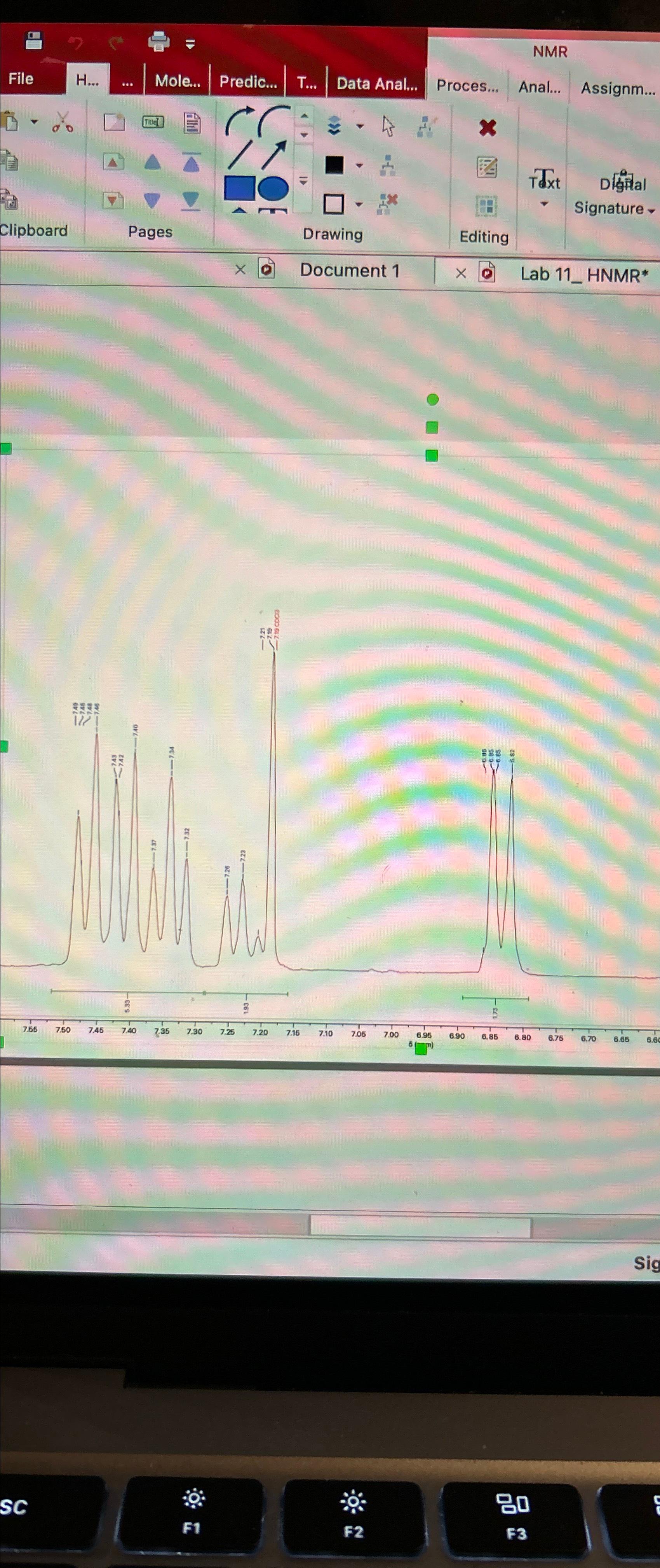 Please help me analyze the NMR spectra for suzuki | Chegg.com