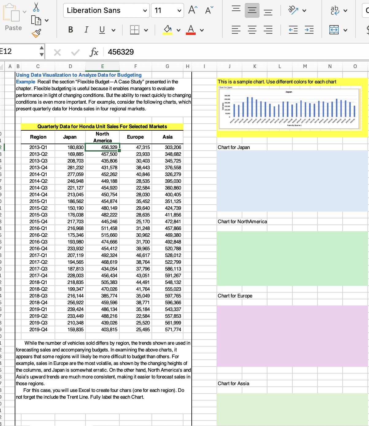 Solved â ï Create Excel File As Shown This Exercise Is For Chegg