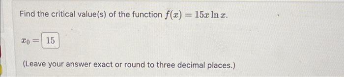 Solved Consider the function f(x)=−5x2+10x−8. Find the | Chegg.com