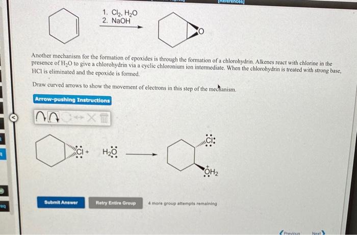 Solved MCPBA Alkenes are oxidized to give epoxides on | Chegg.com