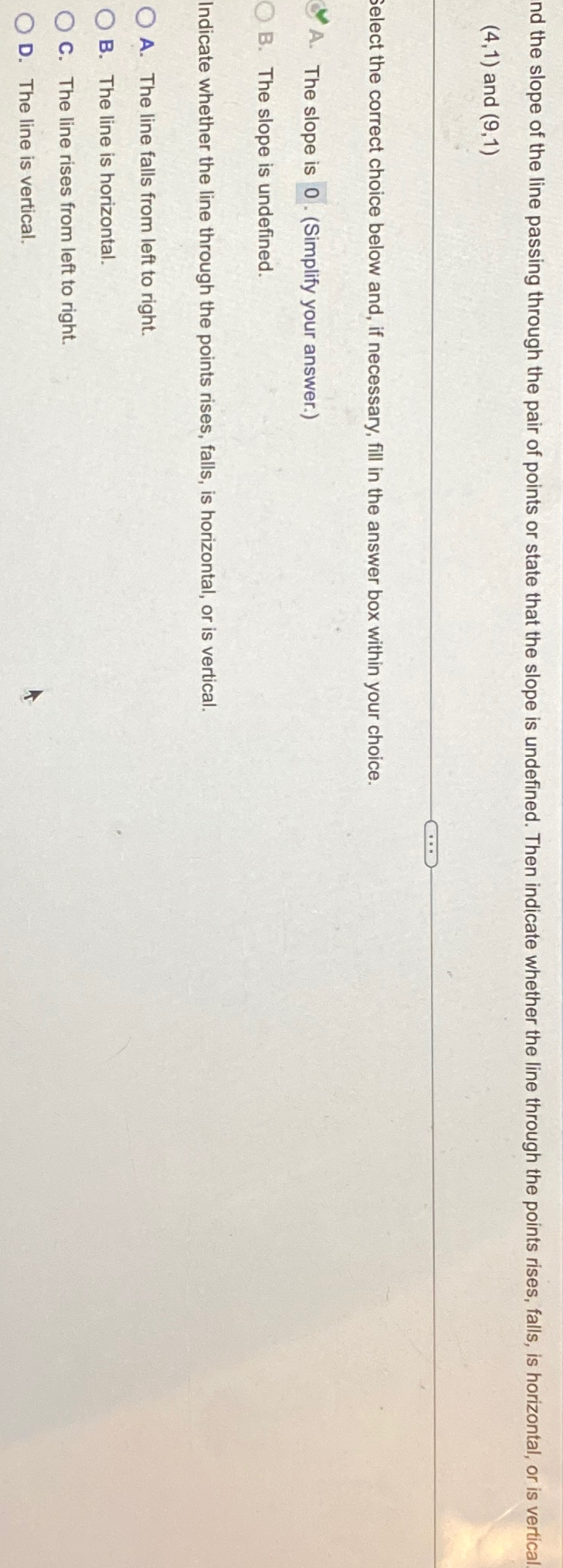 Solved nd the slope of the line passing through the pair of | Chegg.com