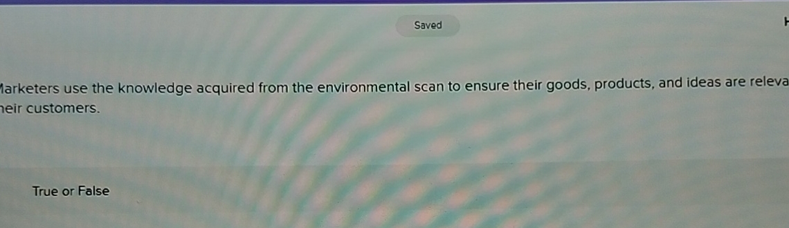 Solved 1arketers use the knowledge acquired from the | Chegg.com