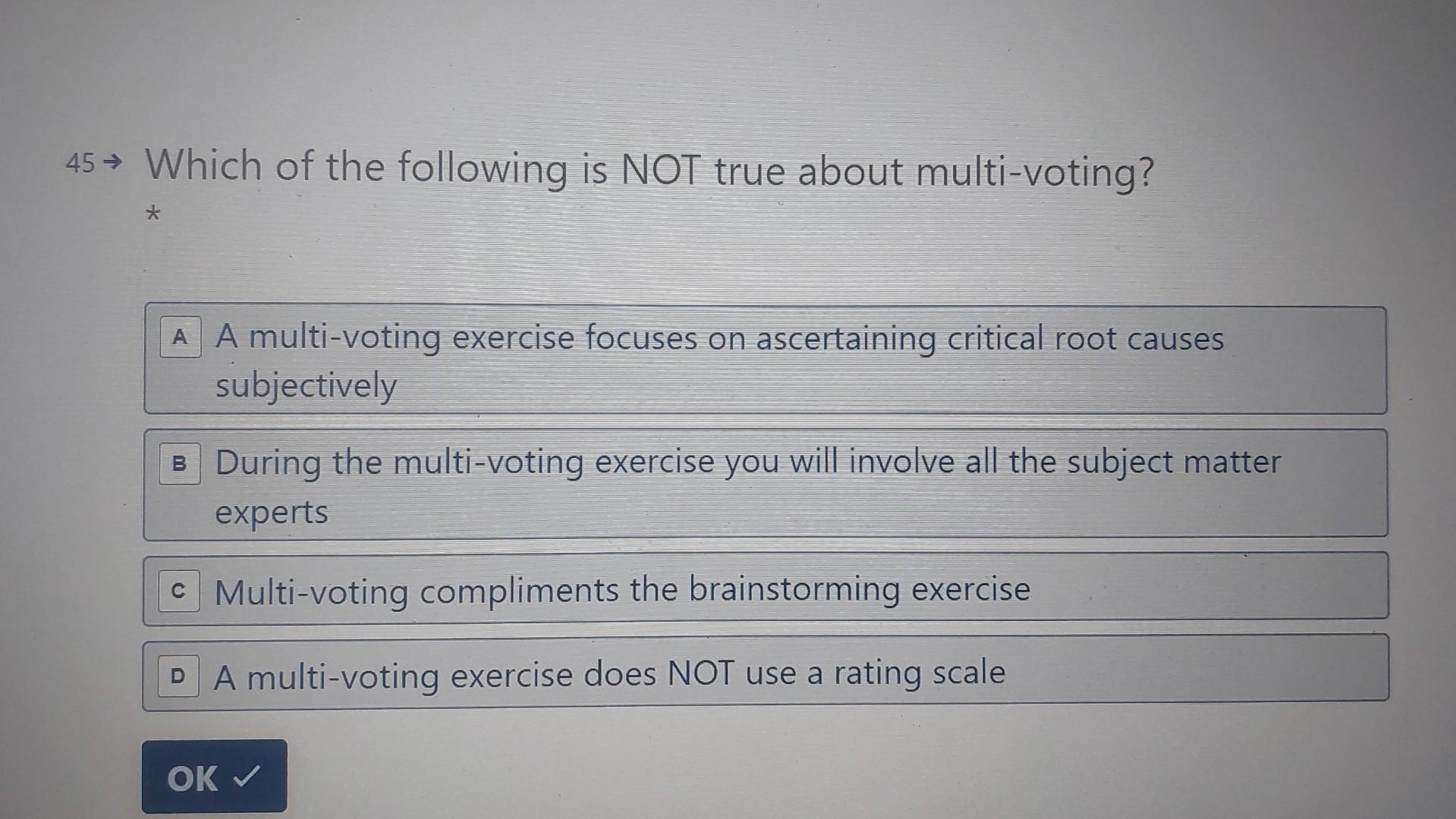 Solved 45→ Which of the following is NOT true about | Chegg.com