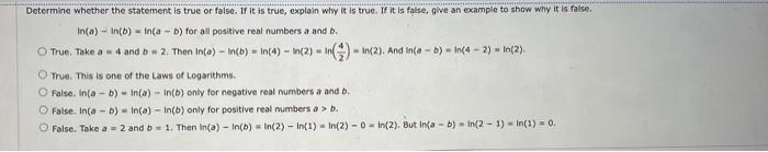Solved Determine whether the statement is true or felse. If | Chegg.com