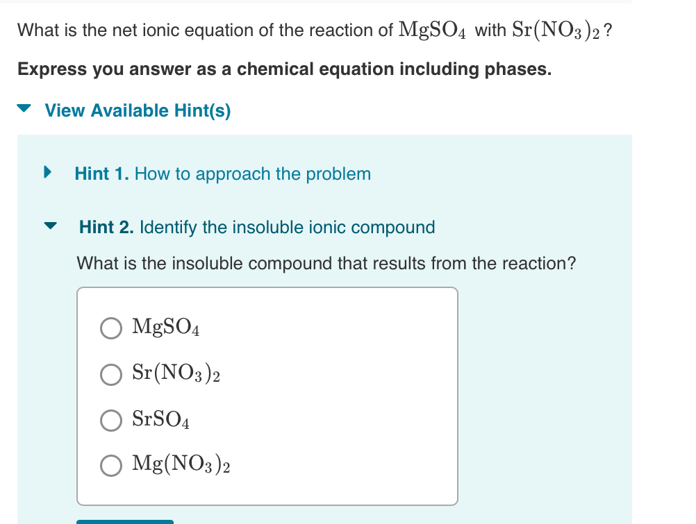 Solved View Available Hint(s)Hint 1. ﻿How to approach the | Chegg.com