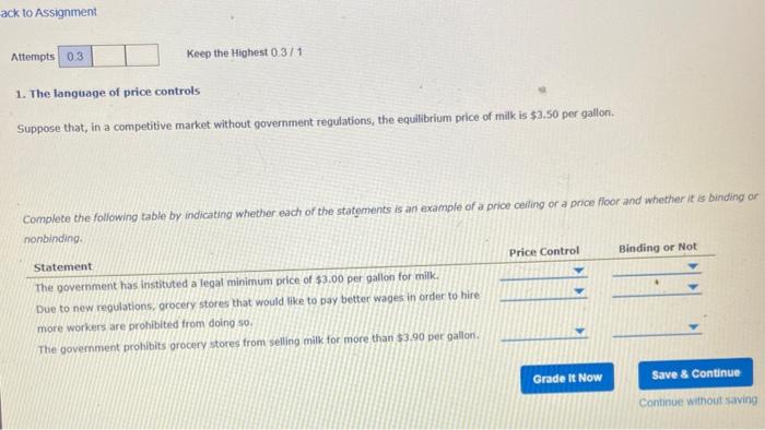 Solved ack to Assignment Attempts 0.3 Keep the Highest 03/1 | Chegg.com