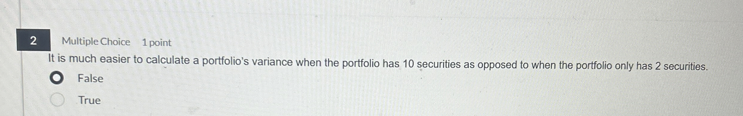 Solved 2 ﻿Multiple Choice1 ﻿pointIt is much easier to | Chegg.com