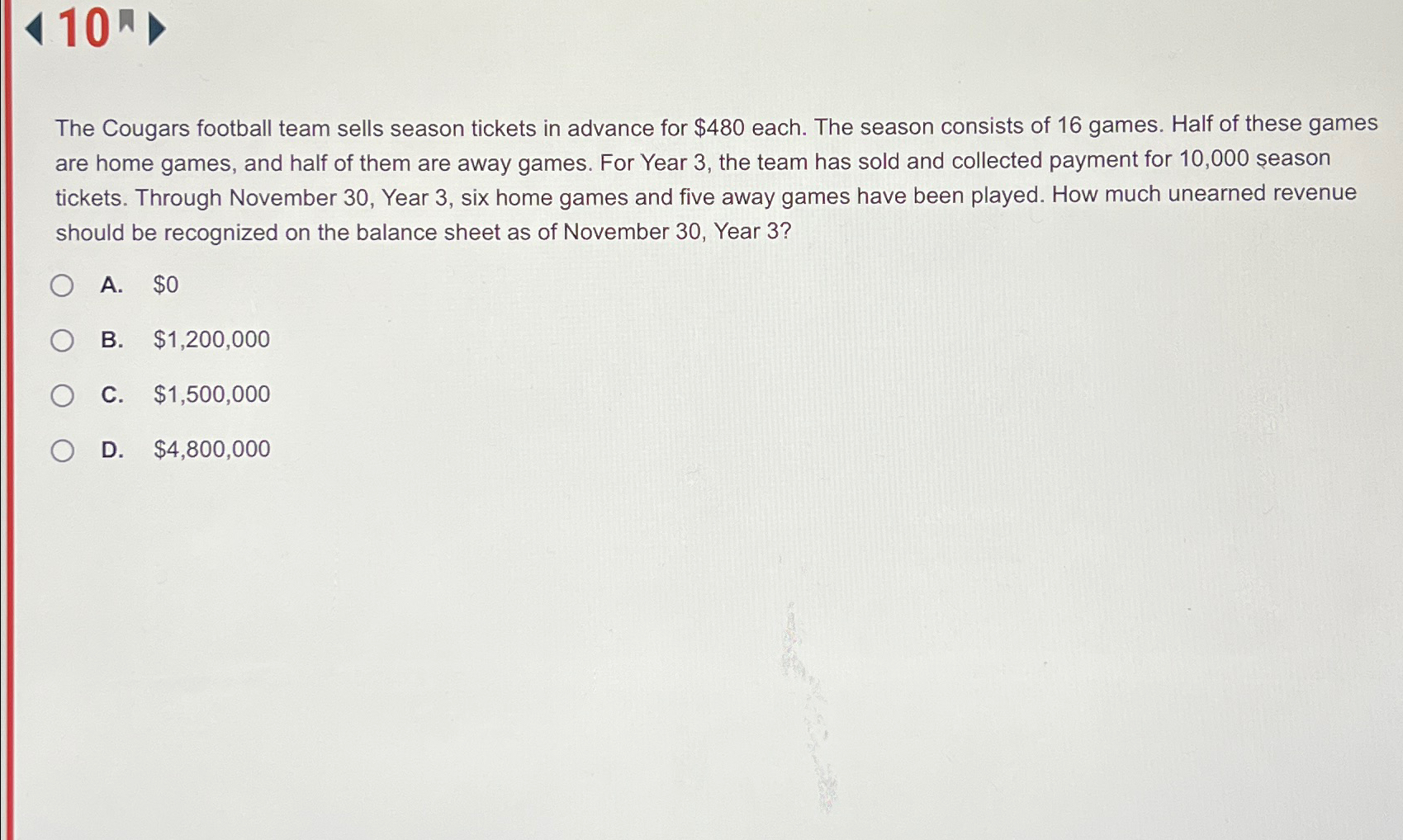Solved 410°The Cougars football team sells season tickets in | Chegg.com