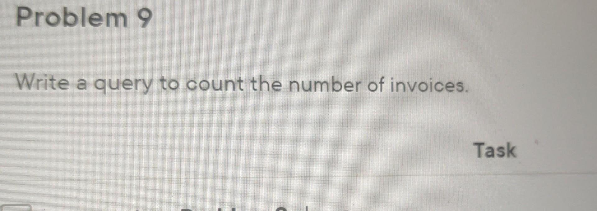Solved The structure and contents of the ChO7 SaleCo | Chegg.com