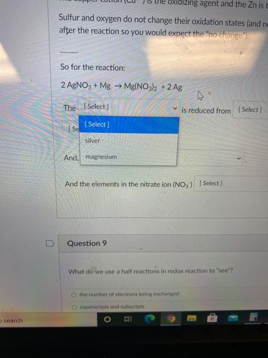 Solved Use the example as a model: CuSO4 + Zn → Cu + ZnSO4 | Chegg.com
