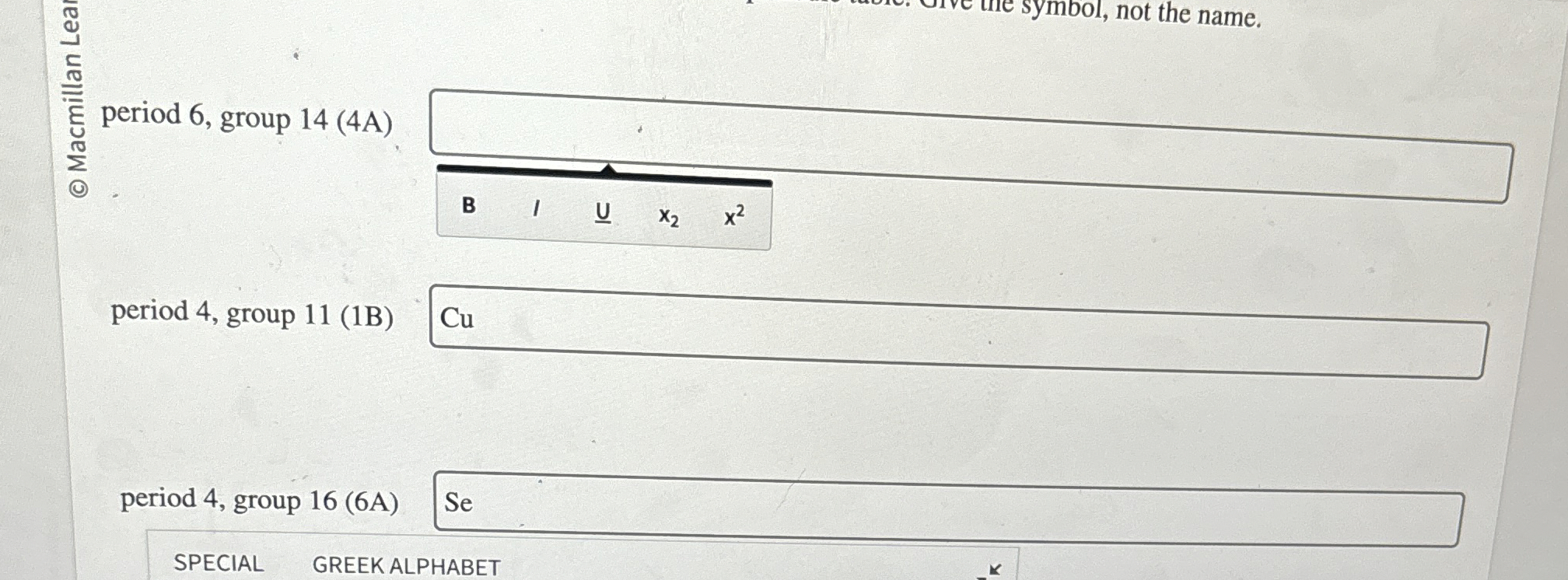 Solved period 6, ﻿group 14(4A)period 4, ﻿group 11 (1B)period | Chegg.com