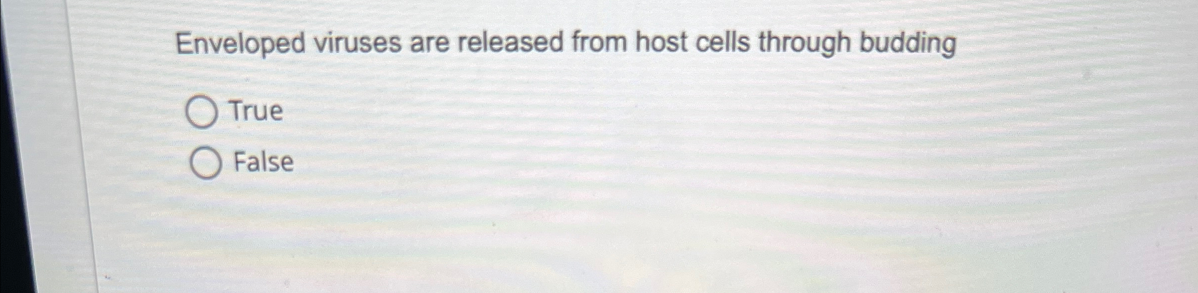 Solved Enveloped viruses are released from host cells | Chegg.com