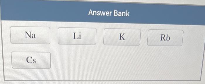 Solved Arrange these elements according to atomic radius. | Chegg.com