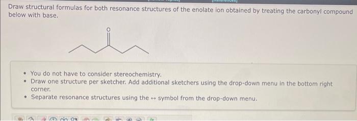 Solved Draw structural formulas for both resonance | Chegg.com