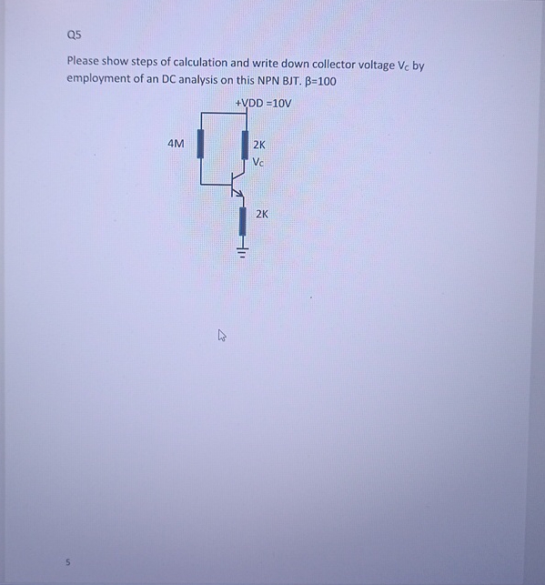 Solved Q5Please show steps of calculation and write down | Chegg.com