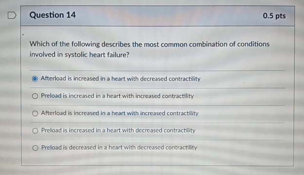 Solved Question 140.5ptsWhich of the following describes the | Chegg.com