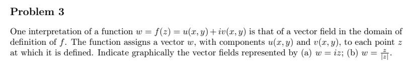 Solved Problem 3 One Interpretation Of A Function W F X