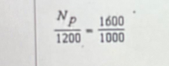 Solved NP1200=16001000 | Chegg.com