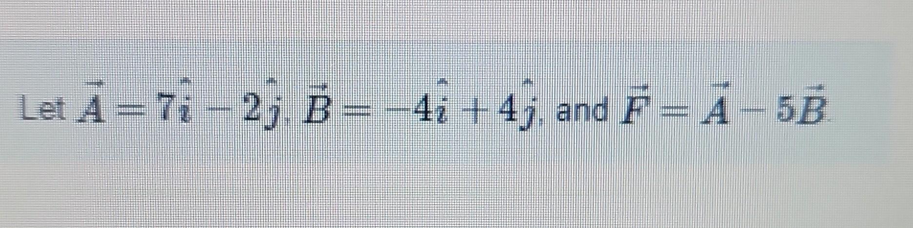 Solved what is the magnitude of vector F? what is the | Chegg.com