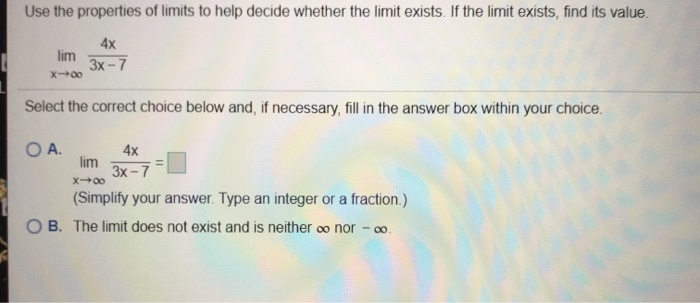 Solved Use the graph to find the following limits a. limf(x) | Chegg.com