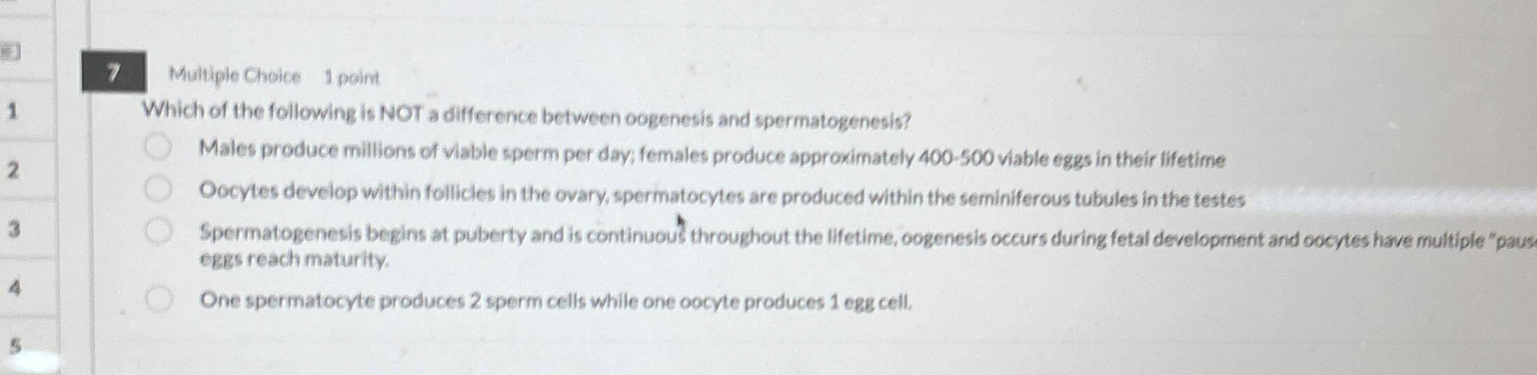 High Quality SOLUTION 7Multiple Choice 1 ﻿pointWhich of the following is | Chegg.com