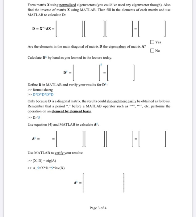 Solved If an × matrix has distinct eigenvalues, then | Chegg.com