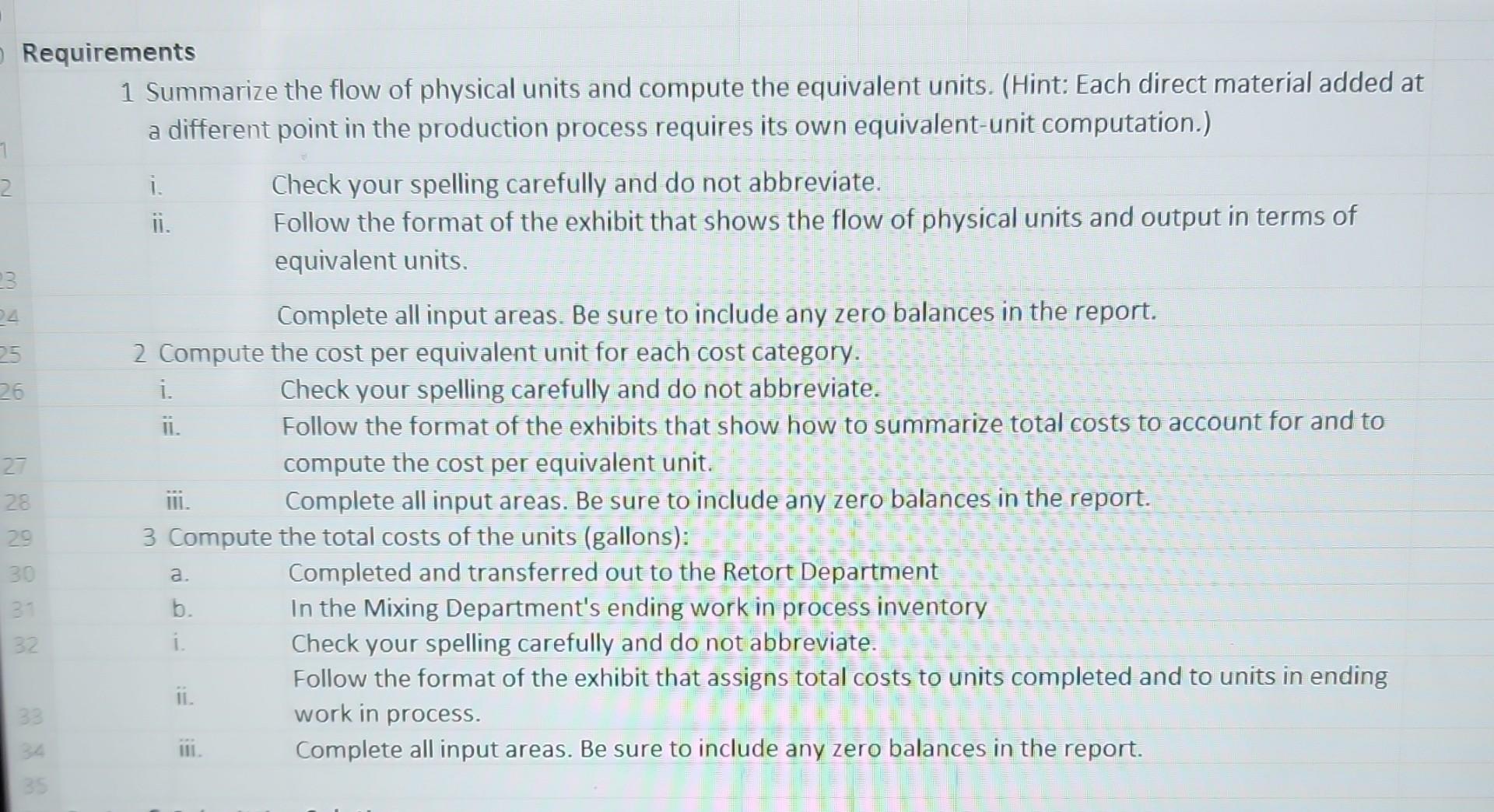 1. Summarize the flow of physical units and compute | Chegg.com