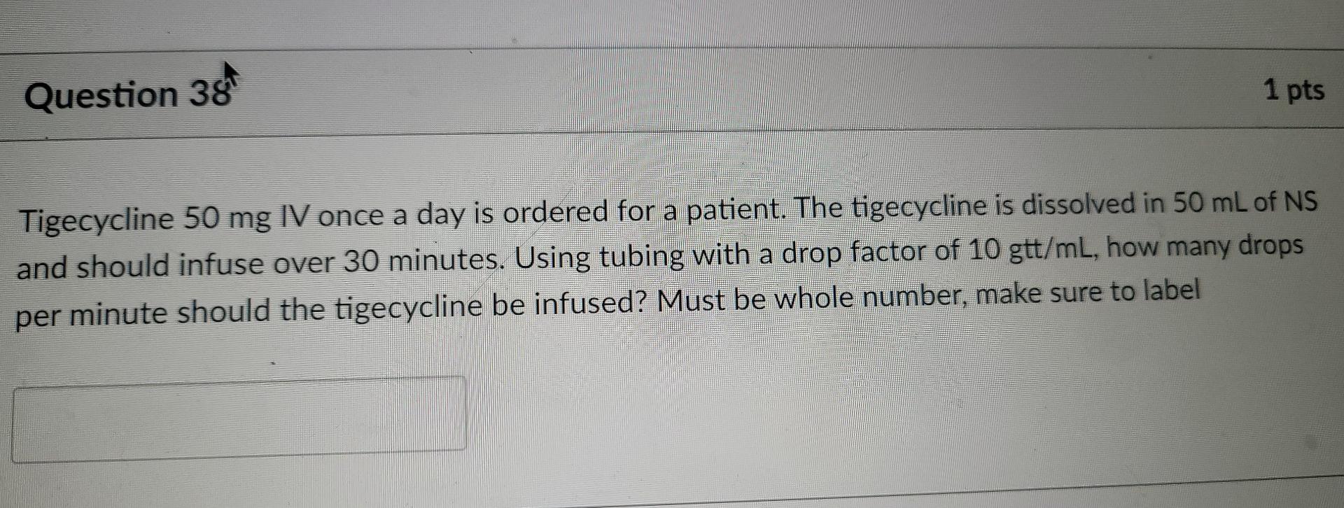 Solved Question 40 1 pts Order: Begin a heparin drip per the | Chegg.com