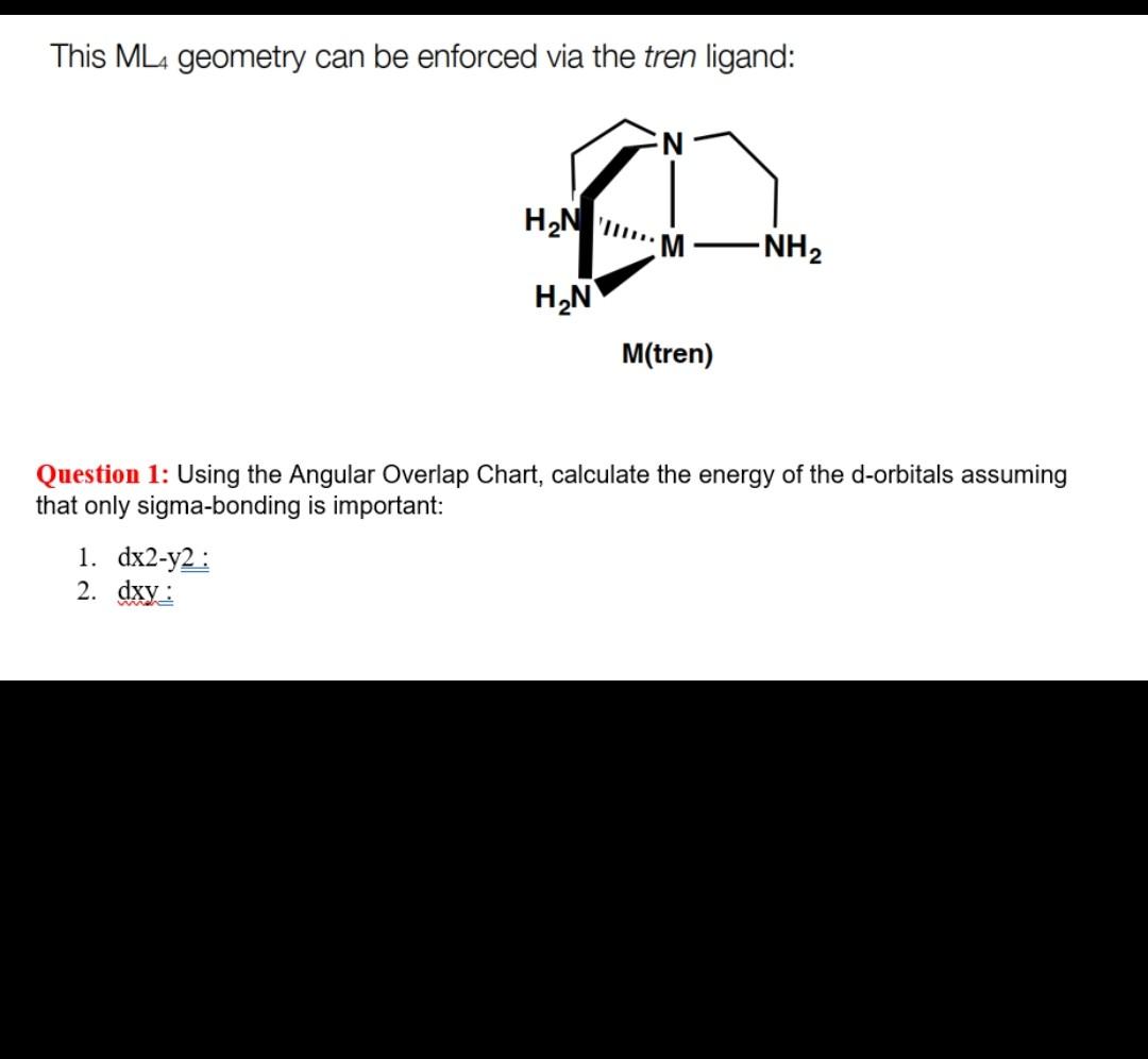 This ML4 geometry can be enforced via the tren | Chegg.com