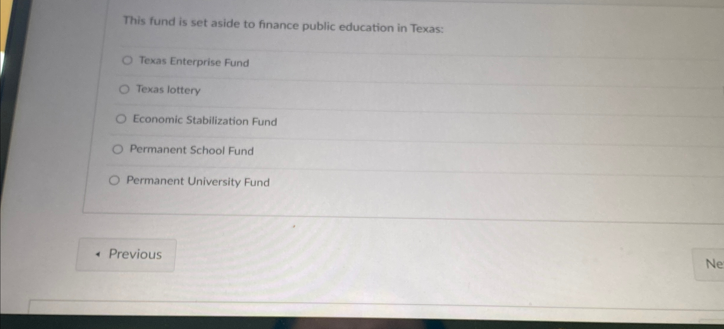 Solved This fund is set aside to finance public education in | Chegg.com