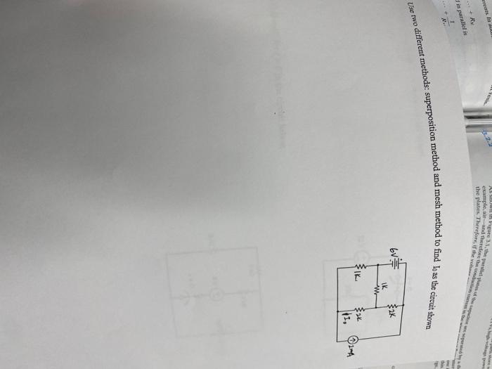 Solved Use two different methods: superposition method and | Chegg.com