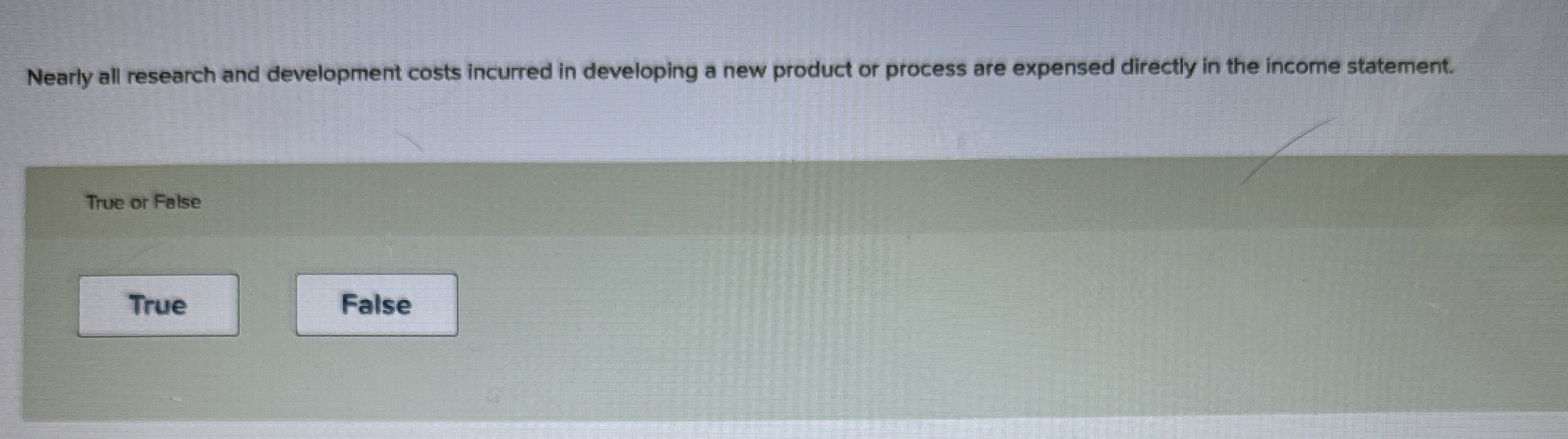 Solved Nearly all research and development costs incurred in | Chegg.com