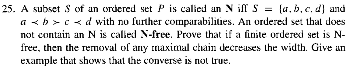 Solved A subset S ﻿of an ordered set P ﻿is called an N ﻿iff | Chegg.com