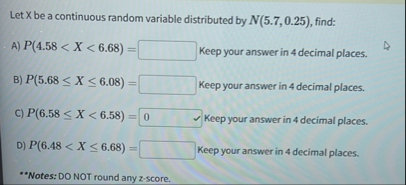 Solved Let X be a continuous random variable distributed by | Chegg.com