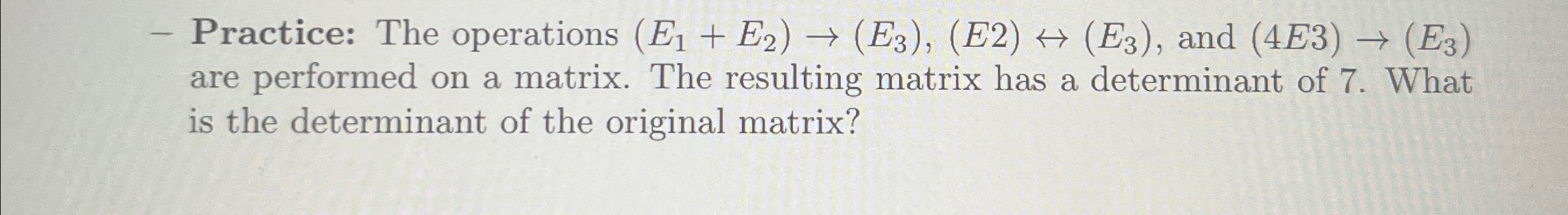 Solved Practice: The operations (E1+E2)→(E3),(E2)harr(E3), | Chegg.com