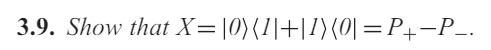 [Solved]: 3.9. Show that, david mcmahon quantum computing e