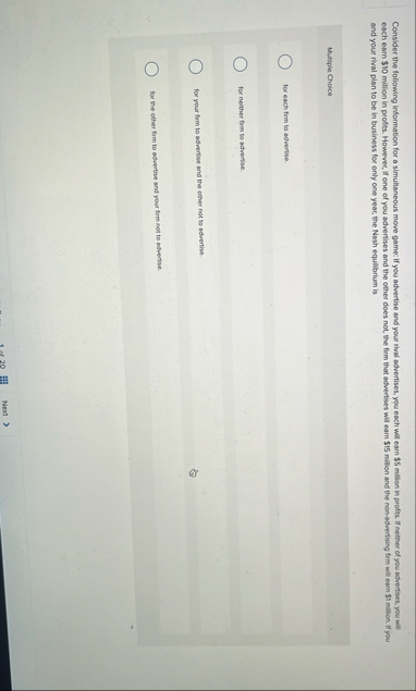 Solved Consider the following information for a simultaneous | Chegg.com