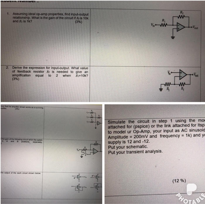 Solved simulate the circuit in step 1 using the model | Chegg.com