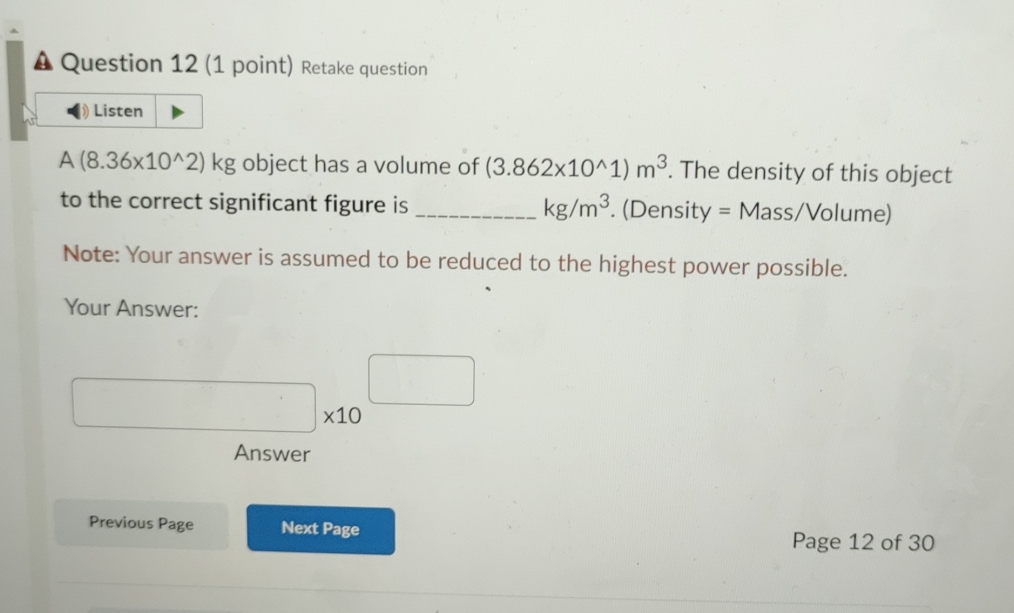 Solved Question 12 (1 ﻿point) ﻿Retake | Chegg.com