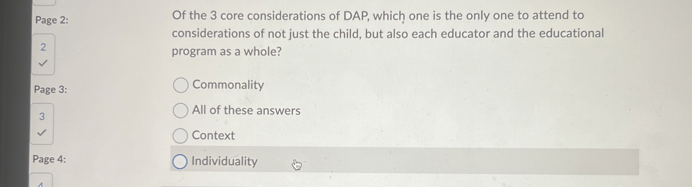 Solved Page 2:2Page 3:3Page 4:Of the 3 ﻿core considerations | Chegg.com