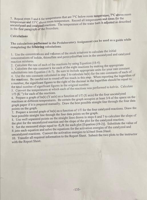 Need help with calculations | Chegg.com