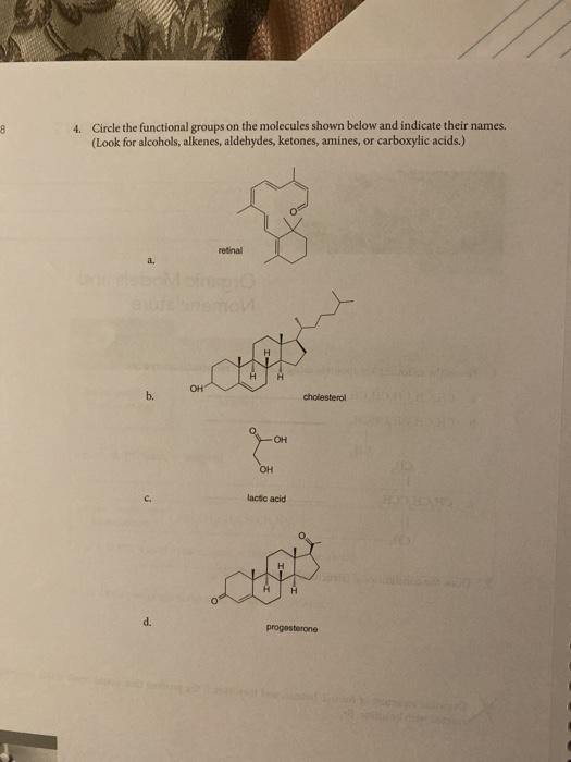 Solved 125 Ethers Name Condensed Structural Formula | Chegg.com